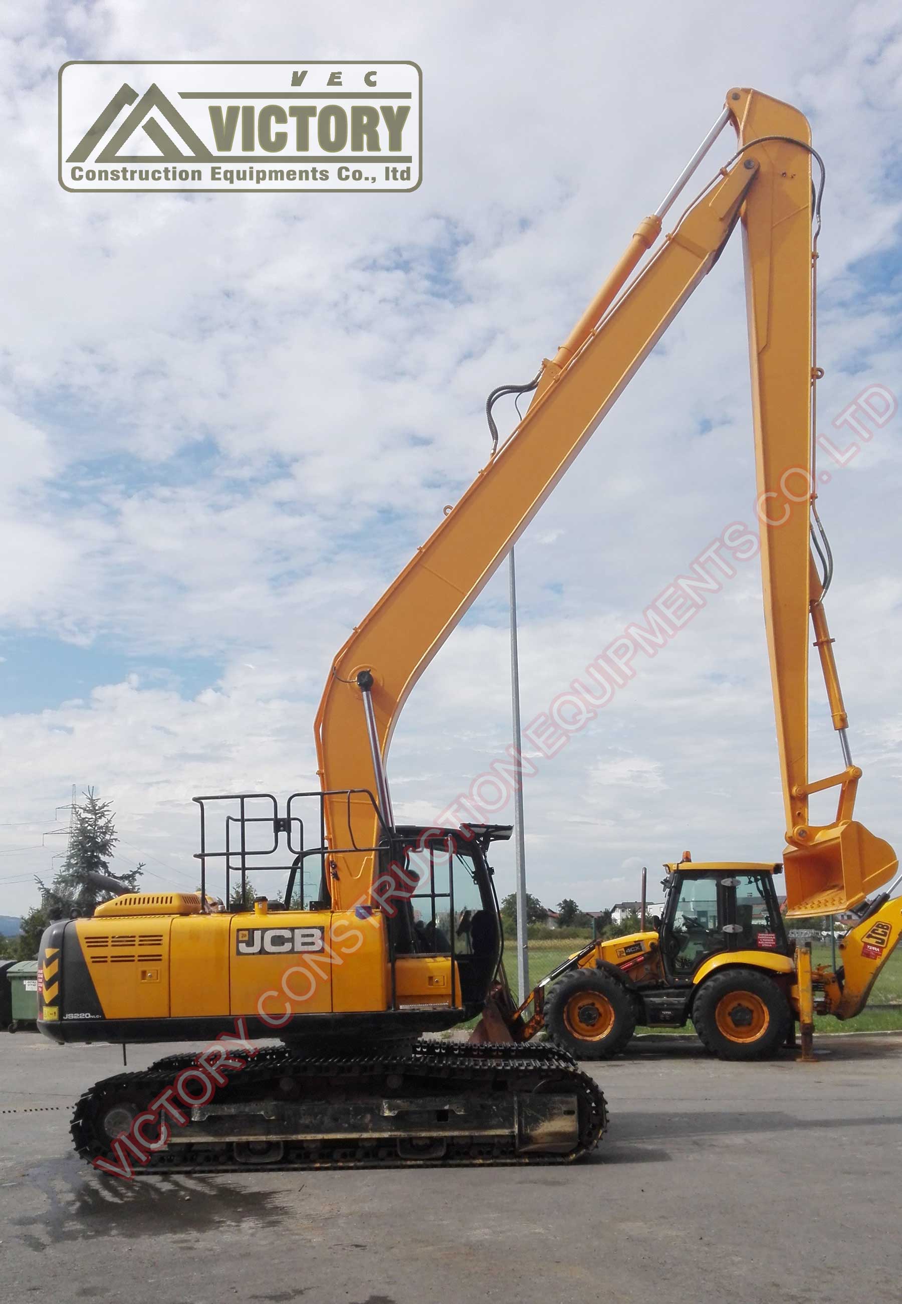 Long Reach Boom Arm/Stick for Excavator, Victory Attachment Long Reach Boom Arm/Stick for Excavator, Victory Attachment